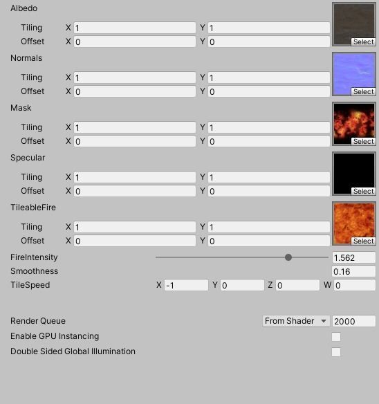 Fire Material Animated Texture animated | CGTrader