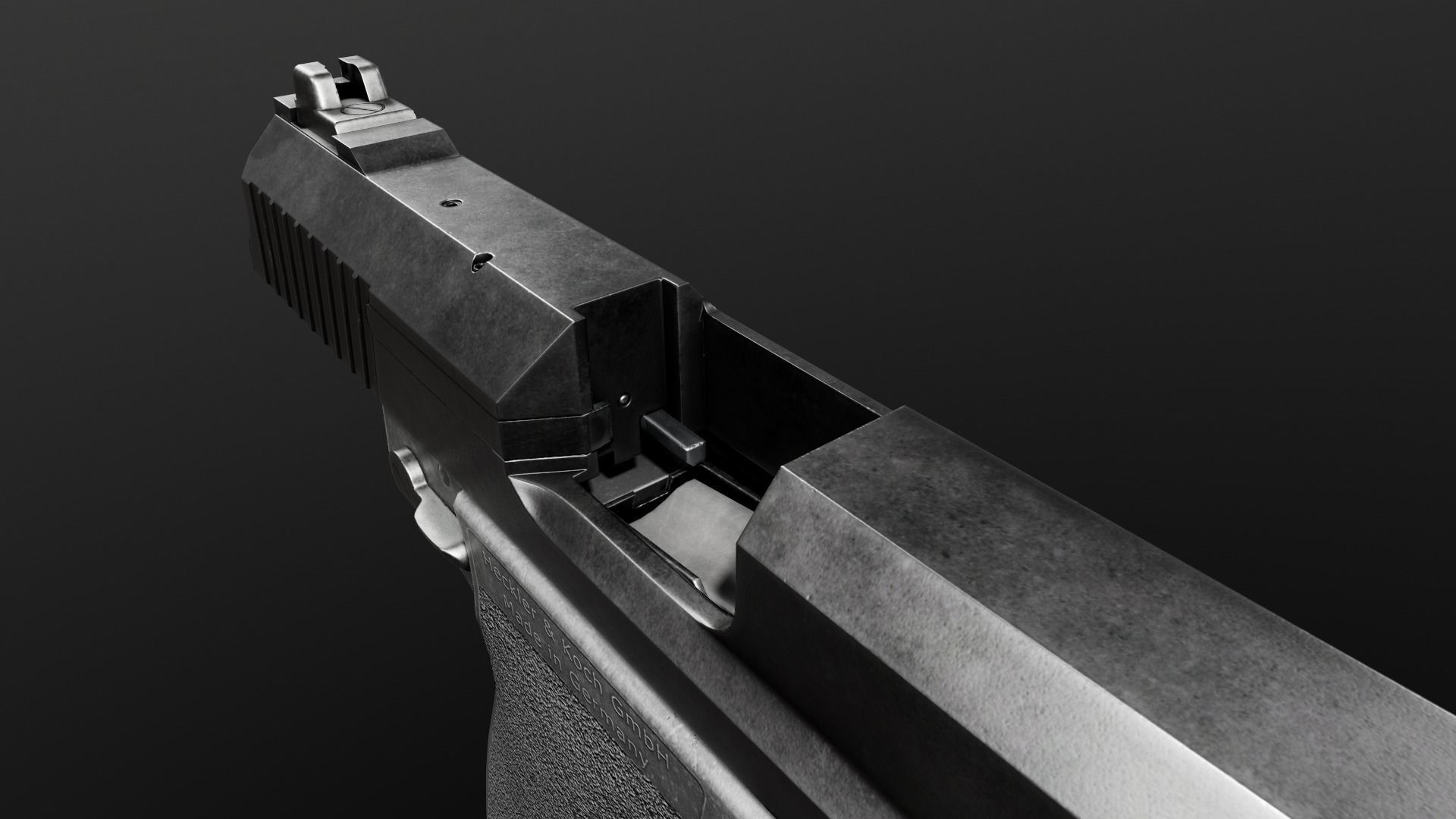 3D model HK Mark 23 45acp SOCOM Handgun VR / AR / low-poly | CGTrader