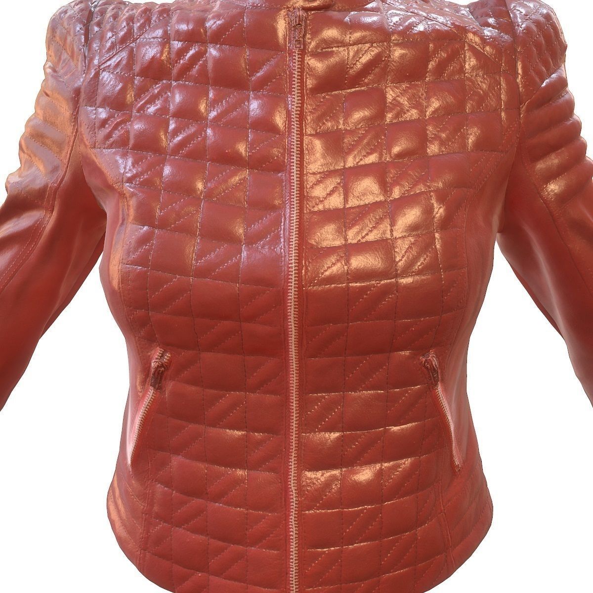 3D model Red Shiny Jacket VR / AR / low-poly | CGTrader