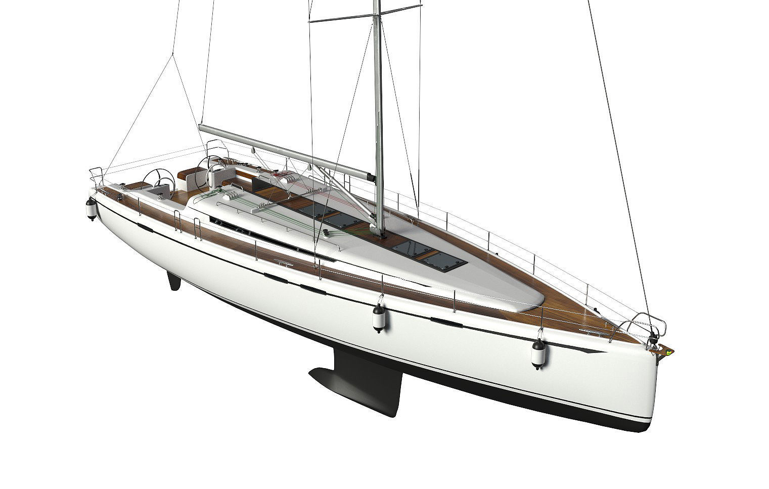 Sailboat 3D model | CGTrader