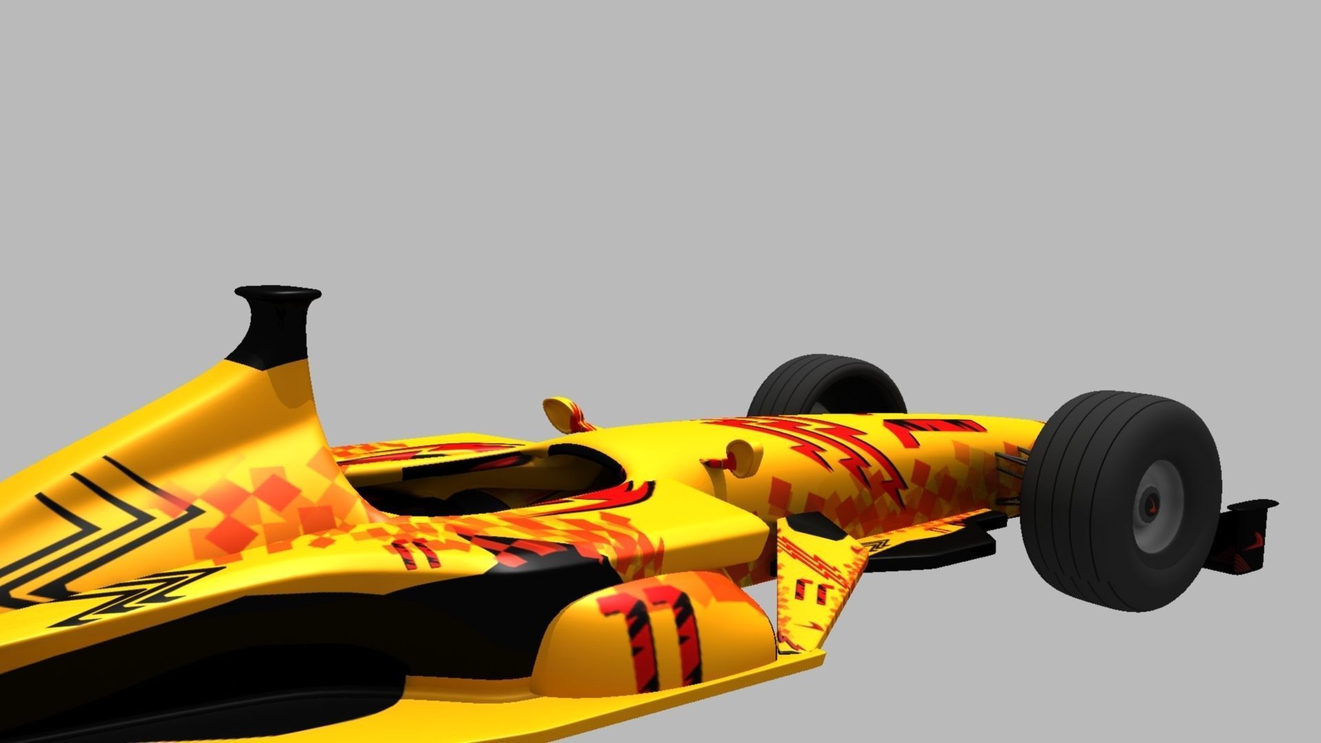 Formula Car 3D model | CGTrader