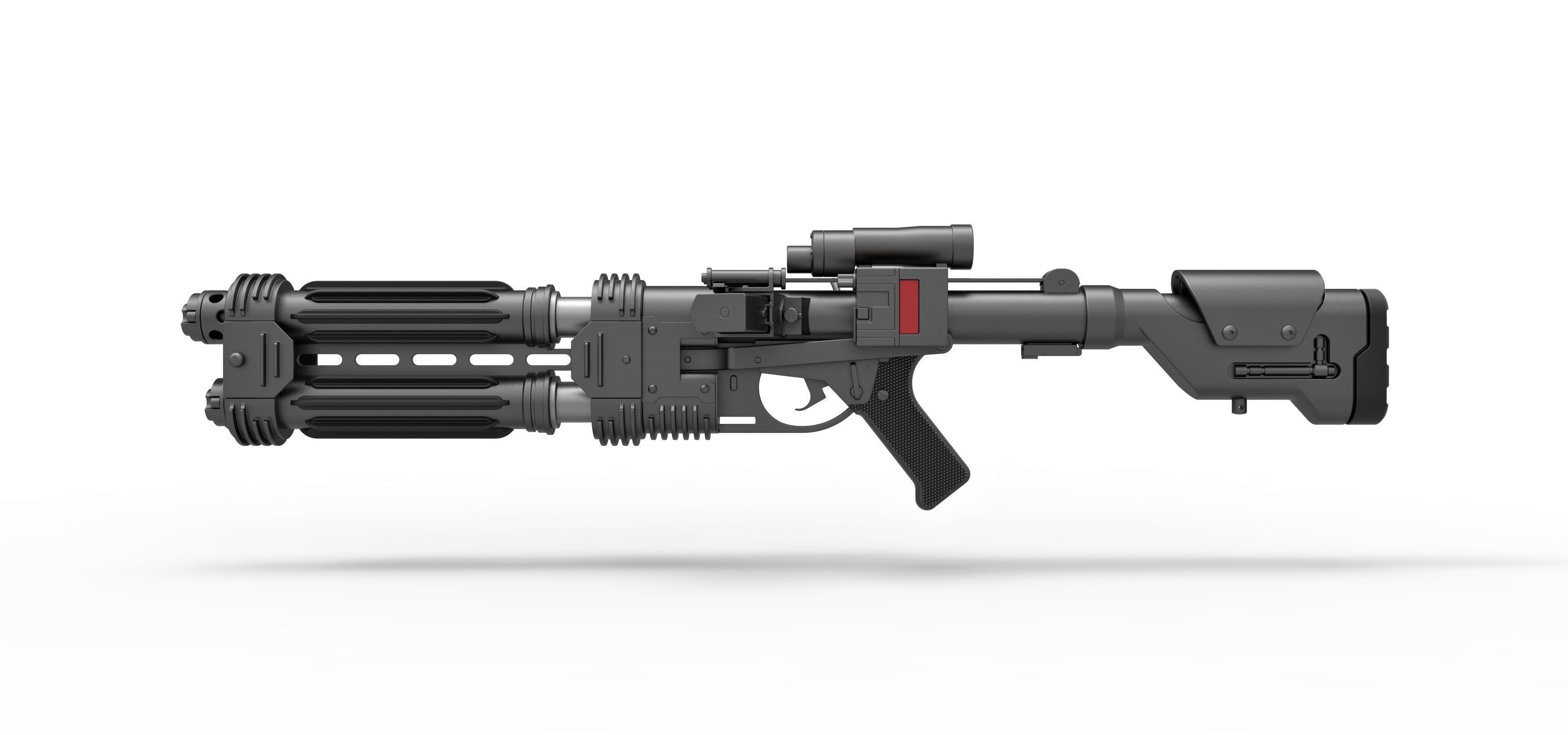 Shore trooper Blaster E-22 from Star Wars Rogue One 3D model | CGTrader