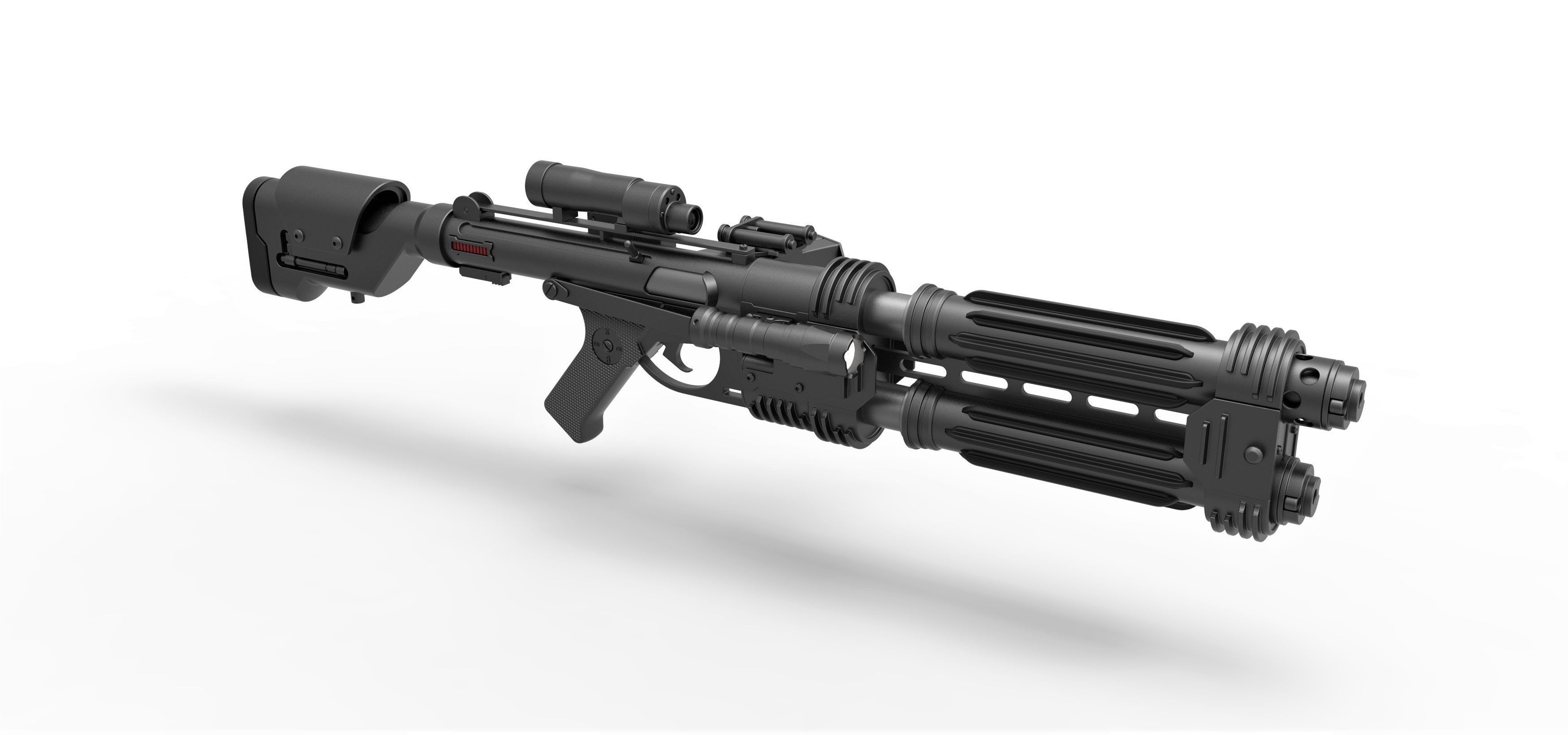 Shore trooper Blaster E-22 from Star Wars Rogue One 3D model | CGTrader