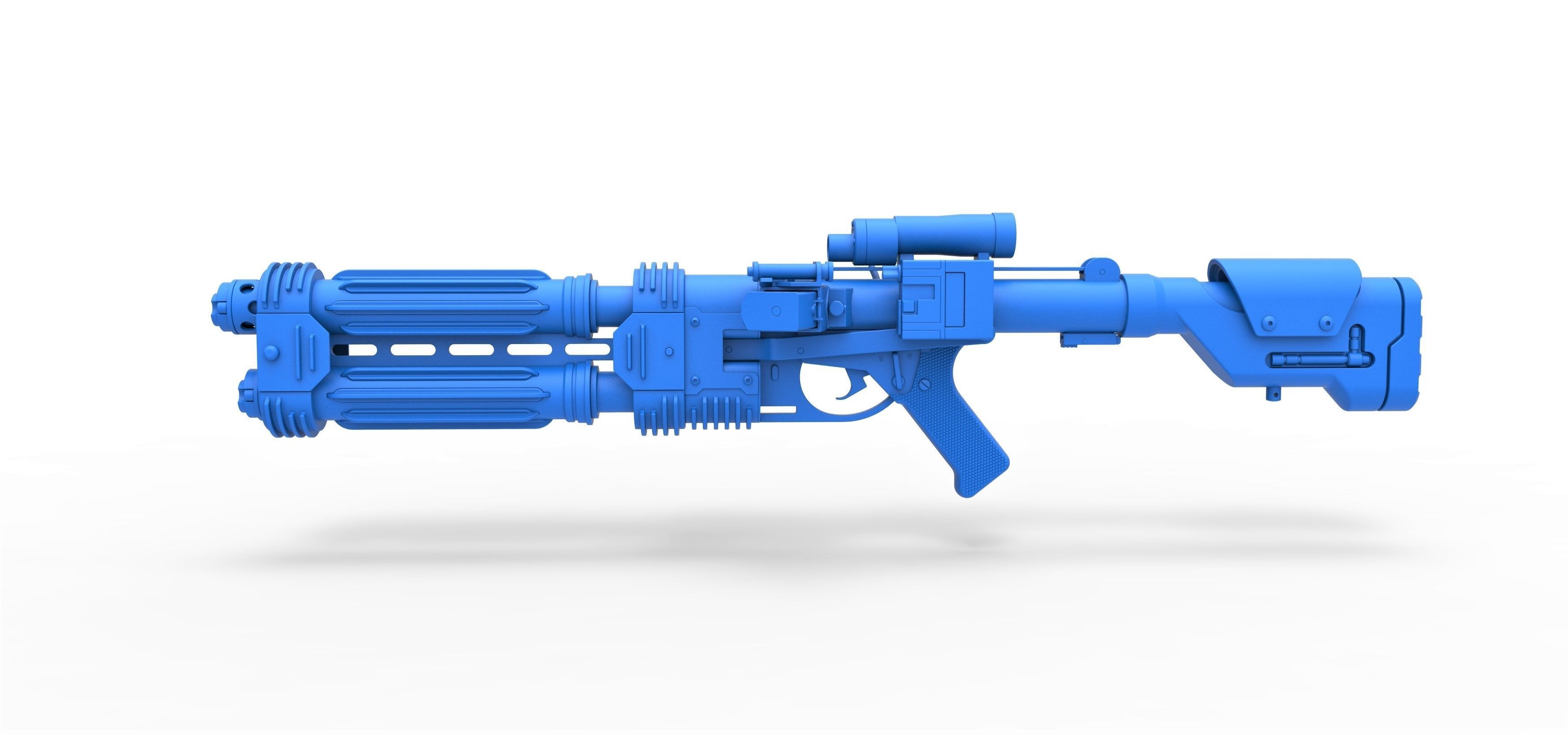 Shore trooper Blaster E-22 from Star Wars Rogue One 3D model | CGTrader