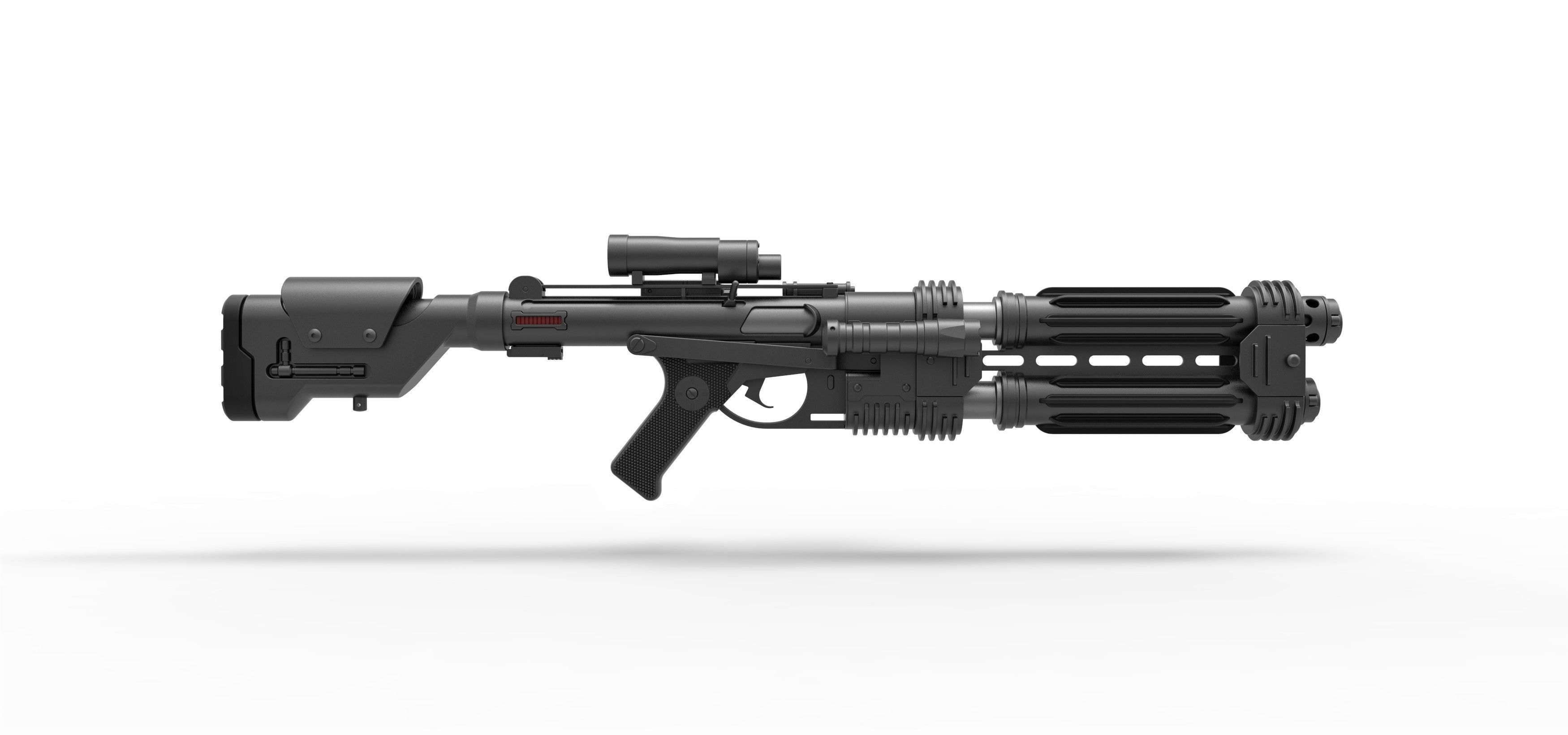 Shore trooper Blaster E-22 from Star Wars Rogue One 3D model | CGTrader