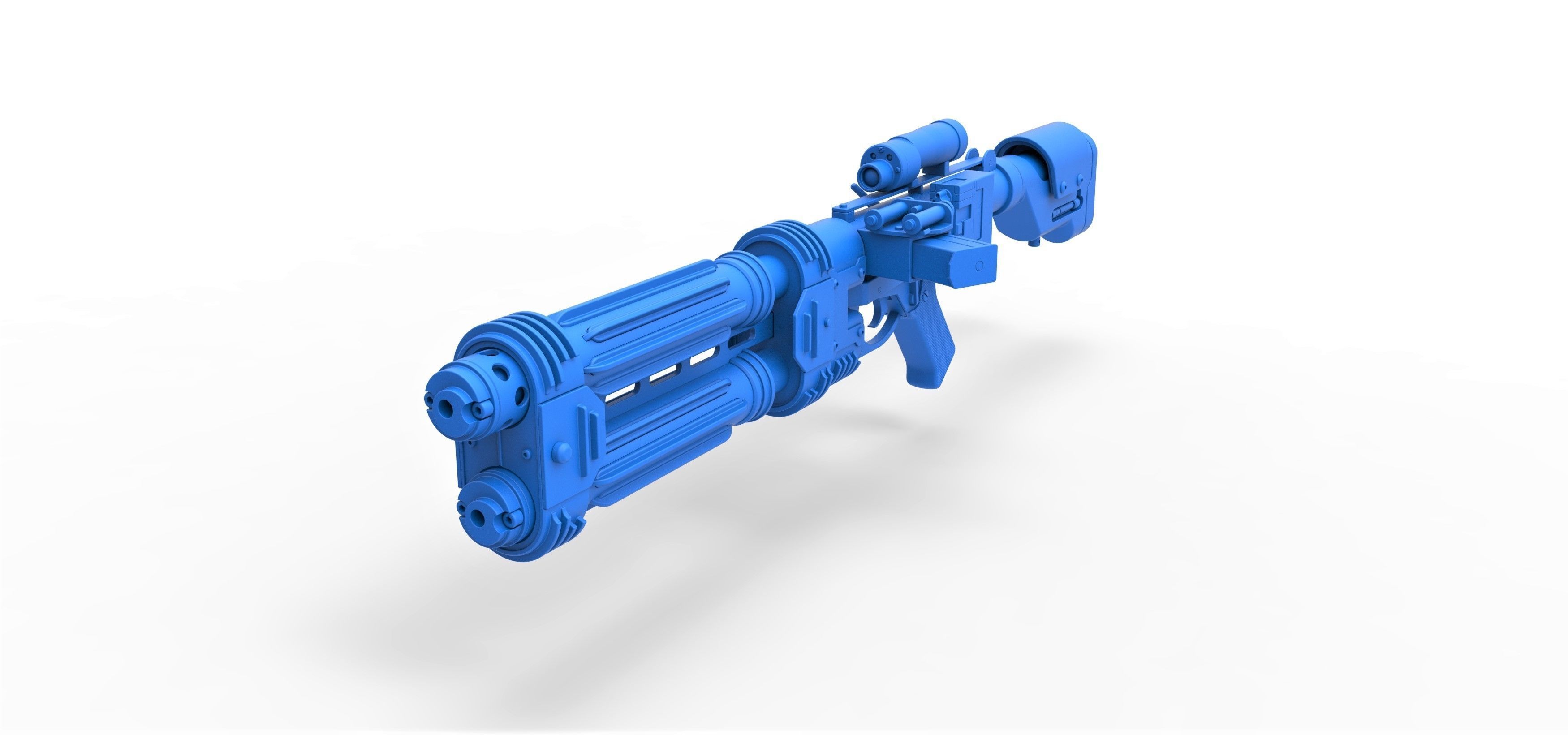 Shore trooper Blaster E-22 from Star Wars Rogue One 3D model | CGTrader