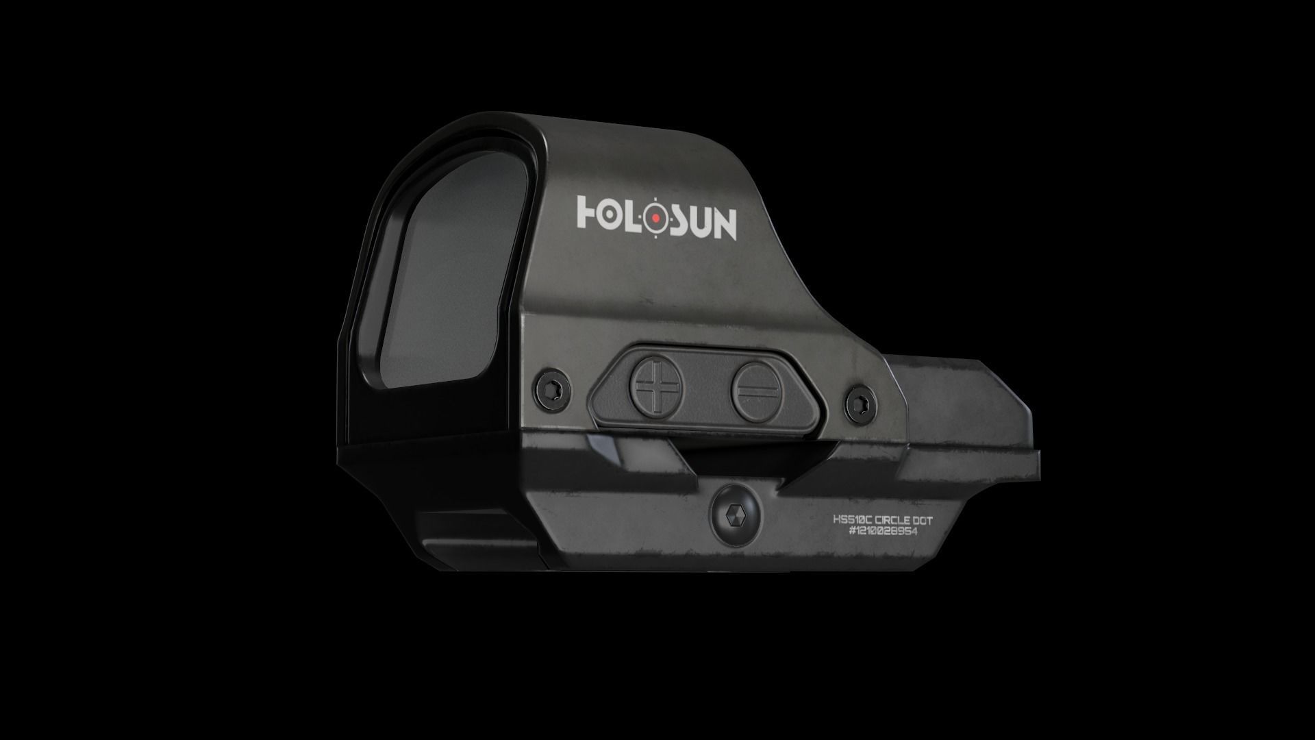 3D model Holosun HS510C REFLEX SIGHT VR / AR / low-poly | CGTrader