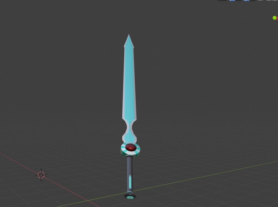 low poly sword free VR / AR / low-poly 3D model | CGTrader