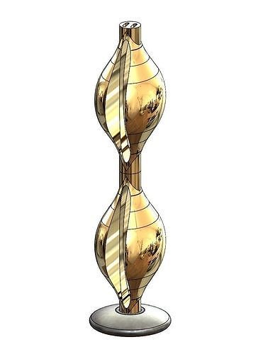 LIGHT deco 3D model 3D printable | CGTrader