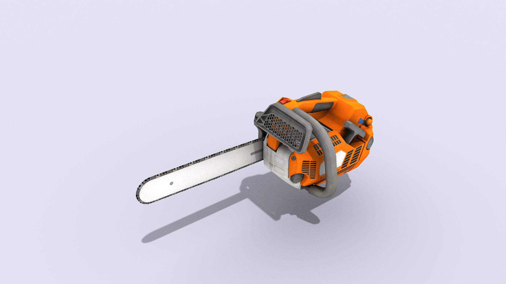 Petrol Chainsaw free VR / AR / low-poly 3D model | CGTrader