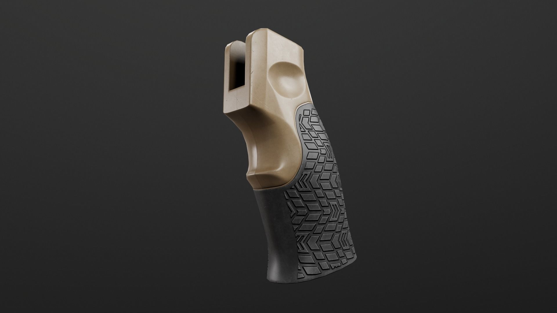 3D model Daniel Defense AR15 Pistol Grip VR / AR / low-poly | CGTrader