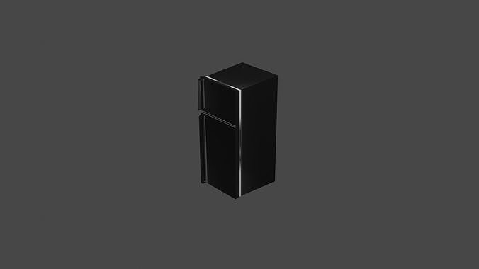3D model Low Poly refrigerator game ready VR / AR / low-poly | CGTrader