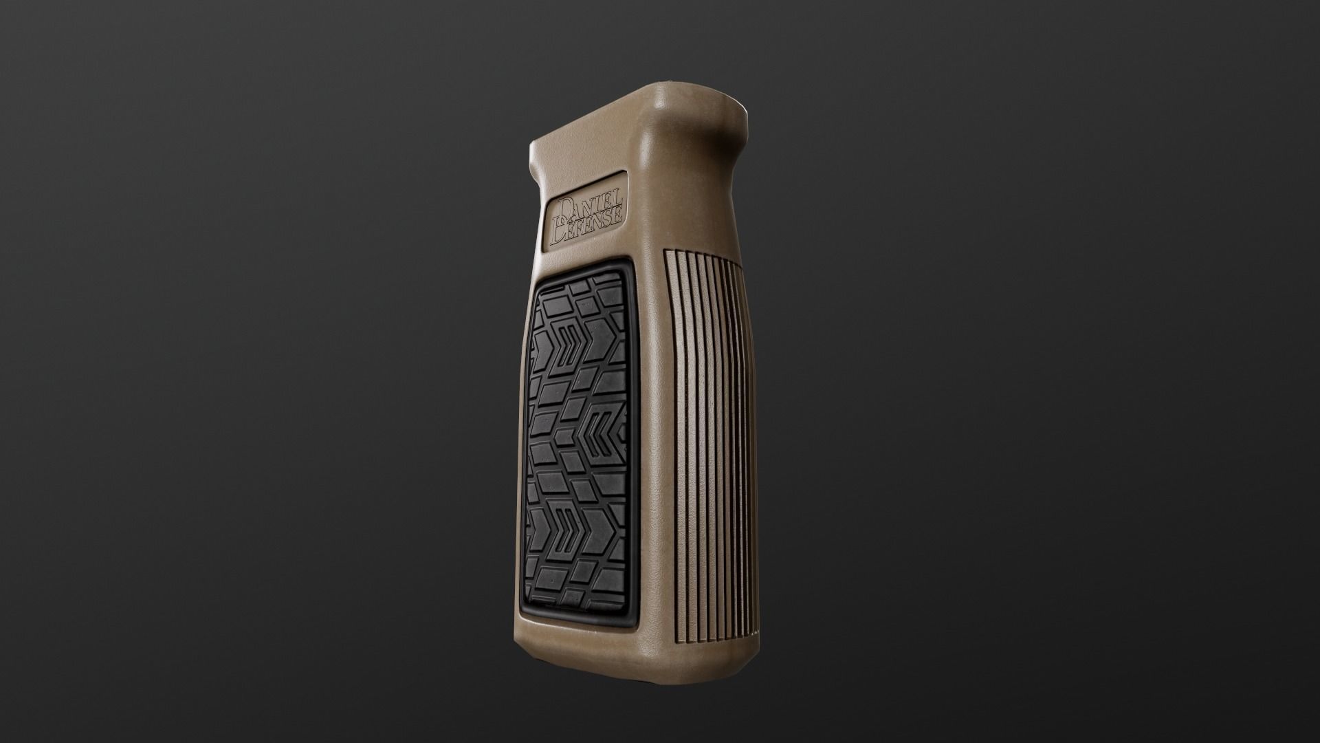 3D model Daniel Defense M-LOK Vertical Foregrip VR / AR / low-poly ...