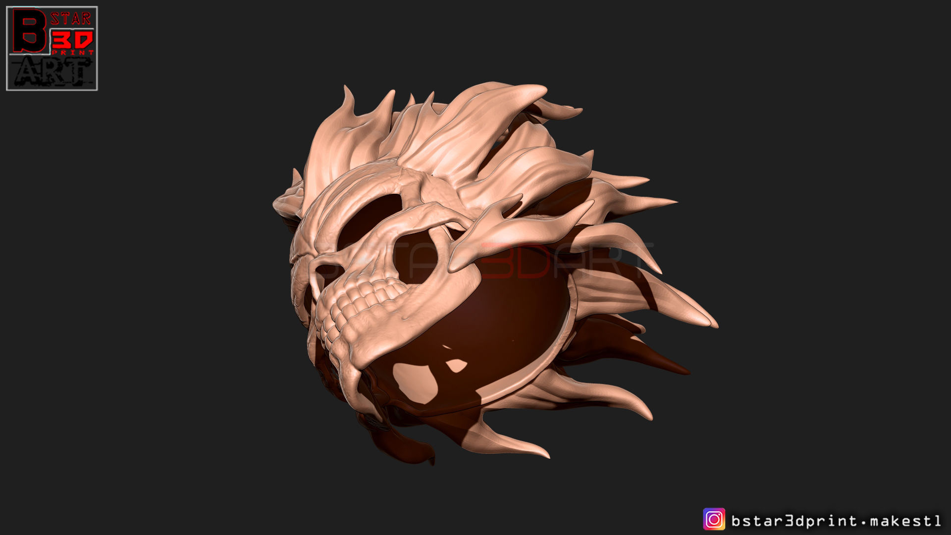 Ghost Rider mask -Agents of SHIELD - Marvel comics 3D model 3D ...