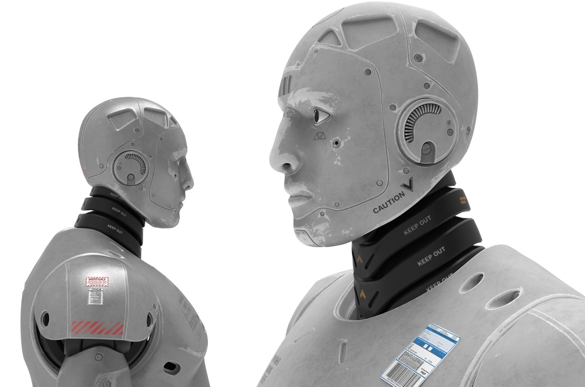 Robot Cyborg 3D model | CGTrader