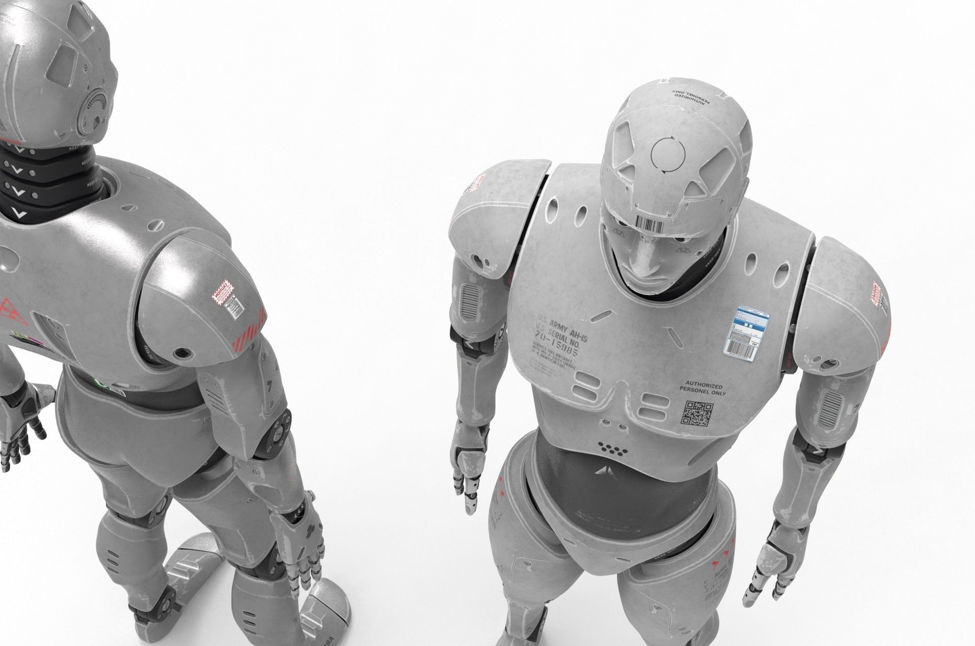 Robot Cyborg 3D model | CGTrader