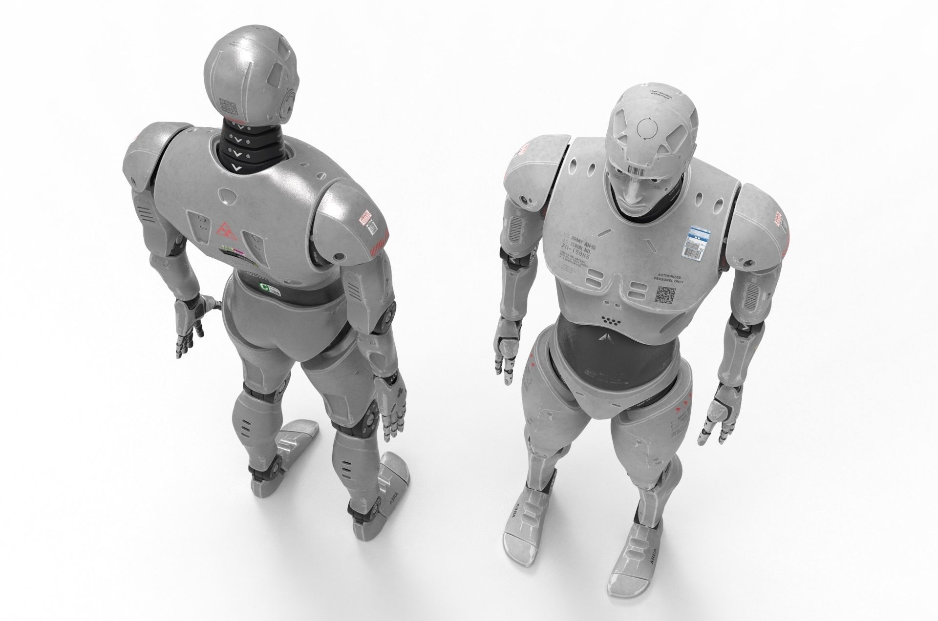 Robot Cyborg 3D model | CGTrader