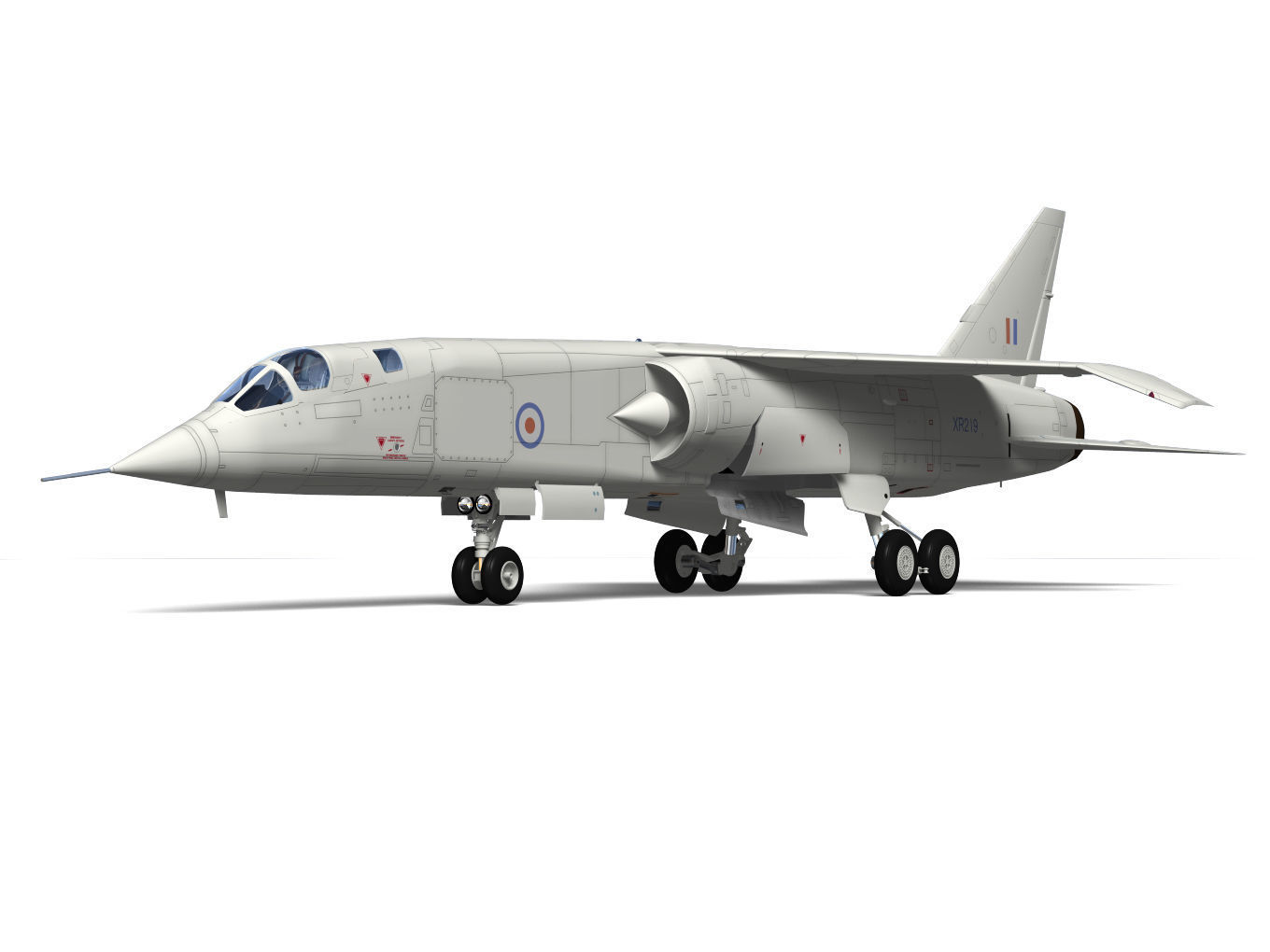 BAC TSR-2 3D model | CGTrader