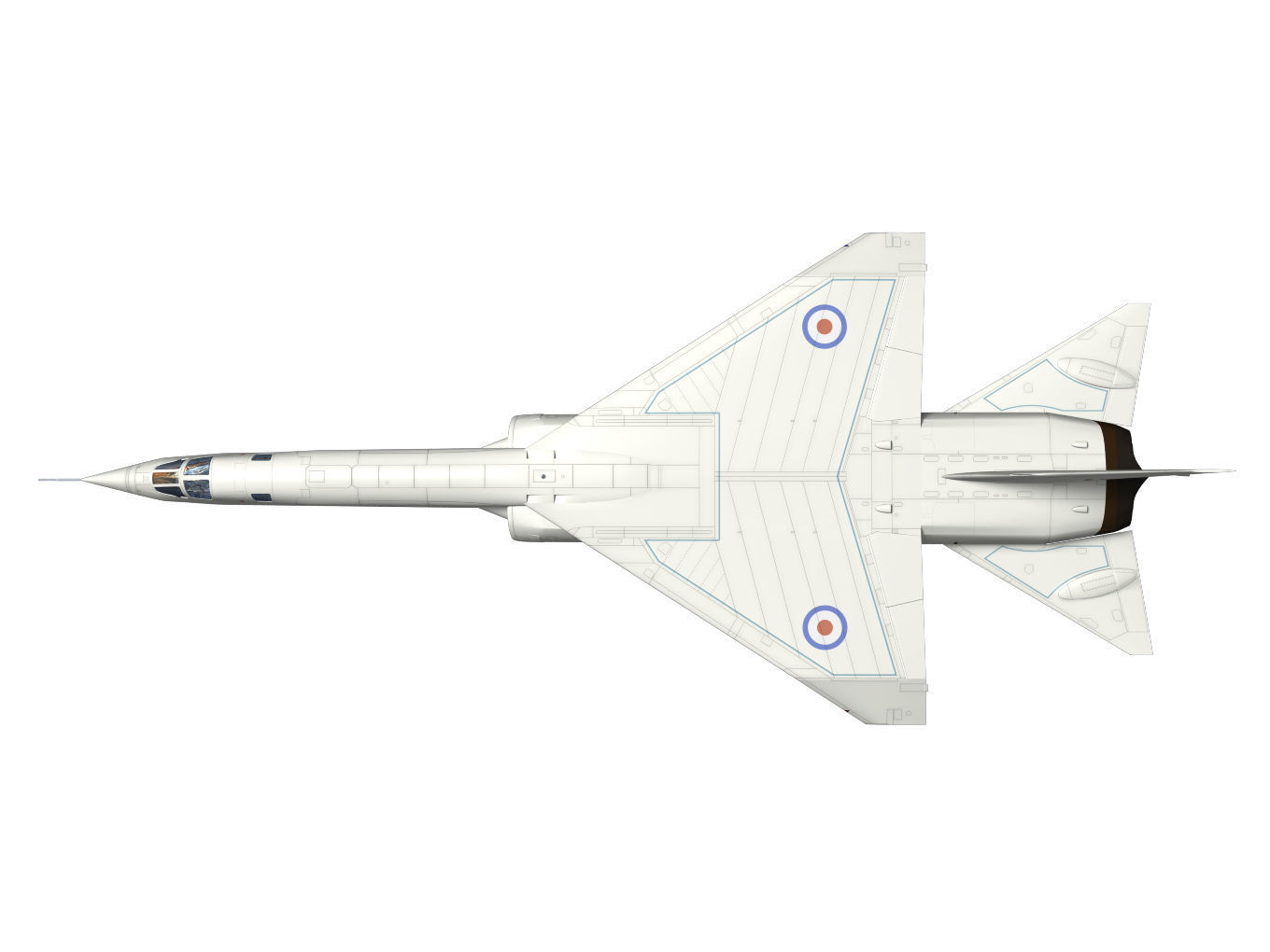 BAC TSR-2 3D model | CGTrader