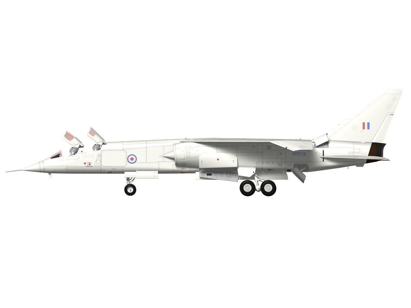 BAC TSR-2 3D model | CGTrader