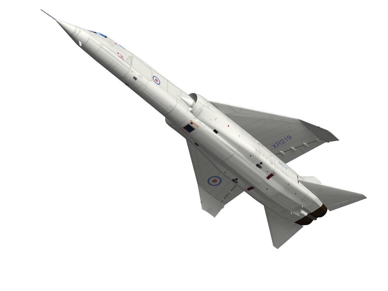 BAC TSR-2 3D model | CGTrader