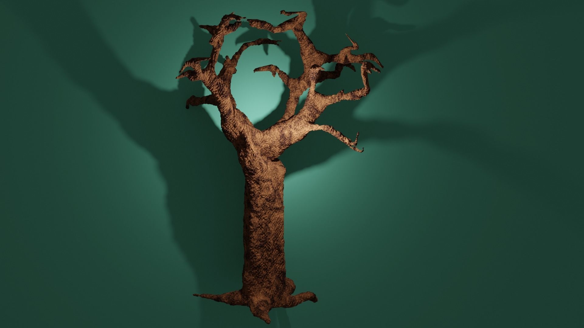 Spooky Winter Tree Bundle 3D model | CGTrader