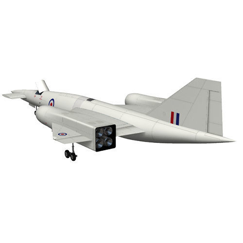 Avro 730 3D model | CGTrader