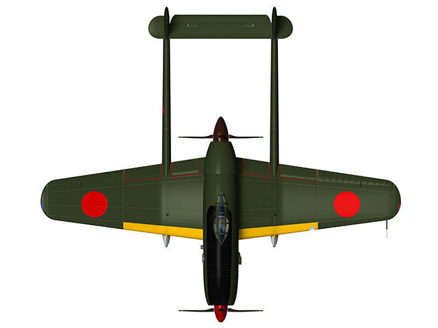 tachikawa Ki-94i 3D model | CGTrader