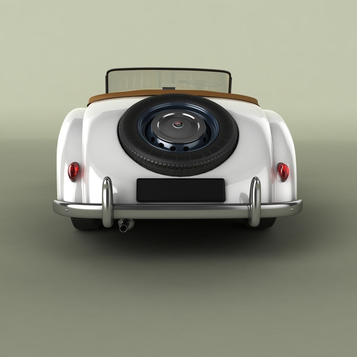Triumph TR1 Prototype 3D model | CGTrader