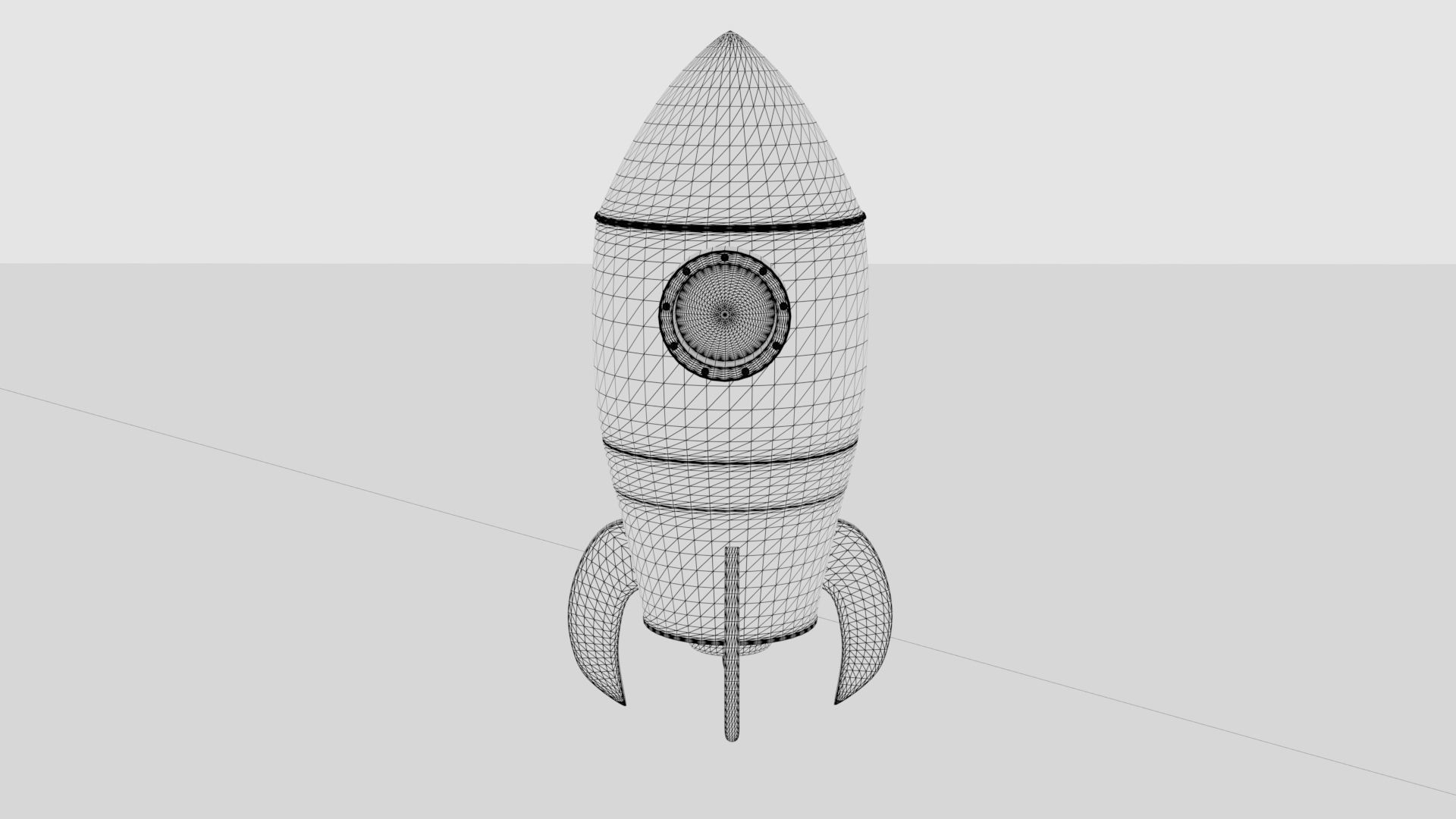 Rocket 3D render free 3D model | CGTrader