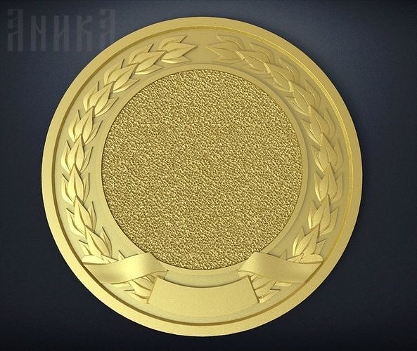 The basis for the reverse of the coin free 3D model 3D printable | CGTrader