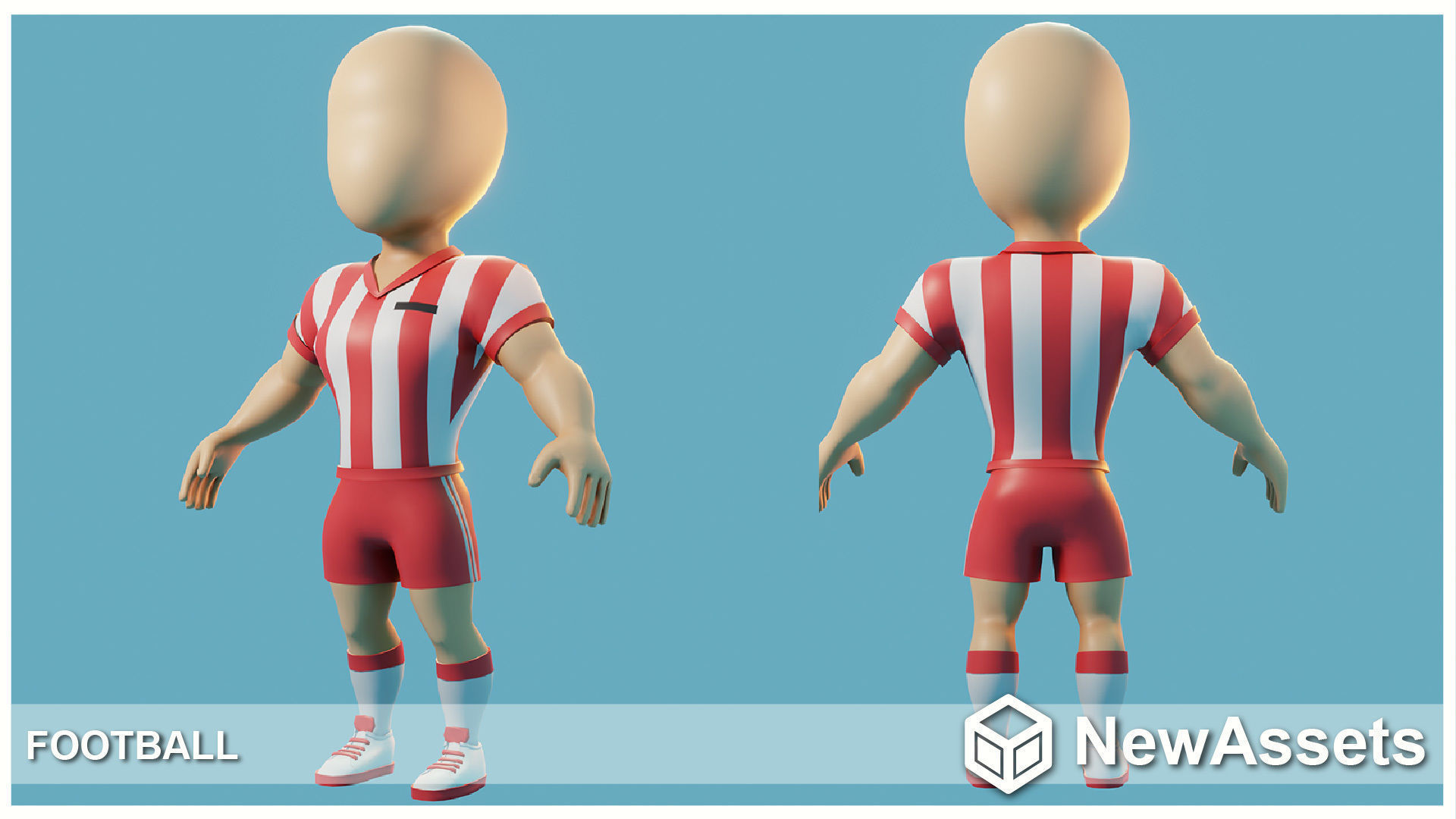 3D model Football Game Pack VR / AR / low-poly | CGTrader