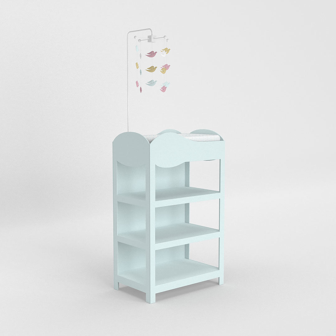 Baby Changing Table - Stand and baby mobile 3D model | CGTrader