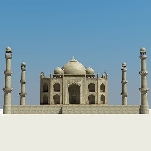 Taj Mahal 3D model 3D model | CGTrader