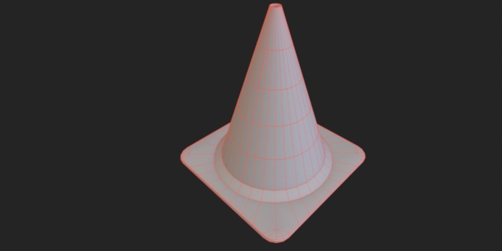 3D model Street Cone PBR VR / AR / low-poly | CGTrader