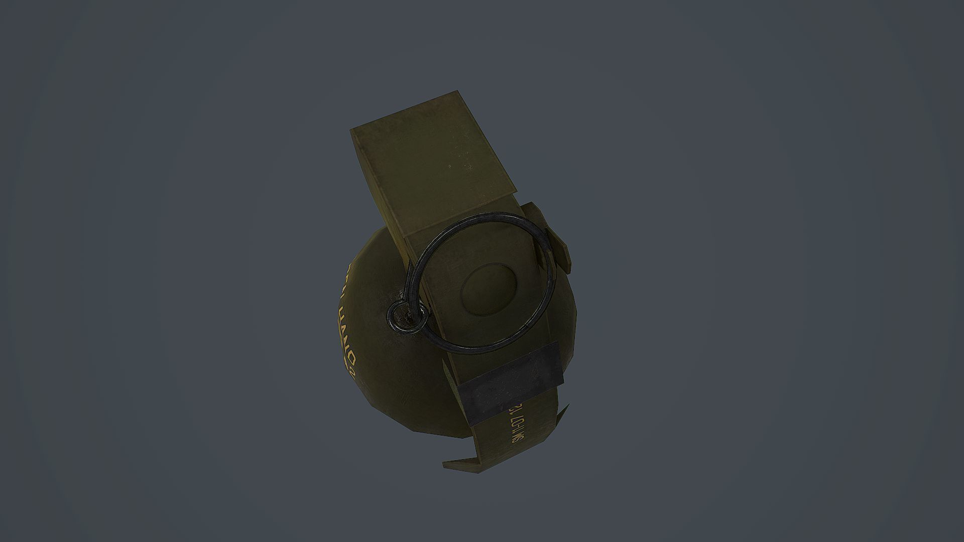 3D model L109A1 Hand Grenade VR / AR / low-poly | CGTrader