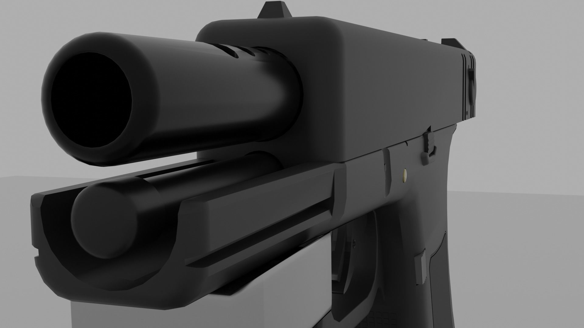 Glock 18c free 3D model | CGTrader