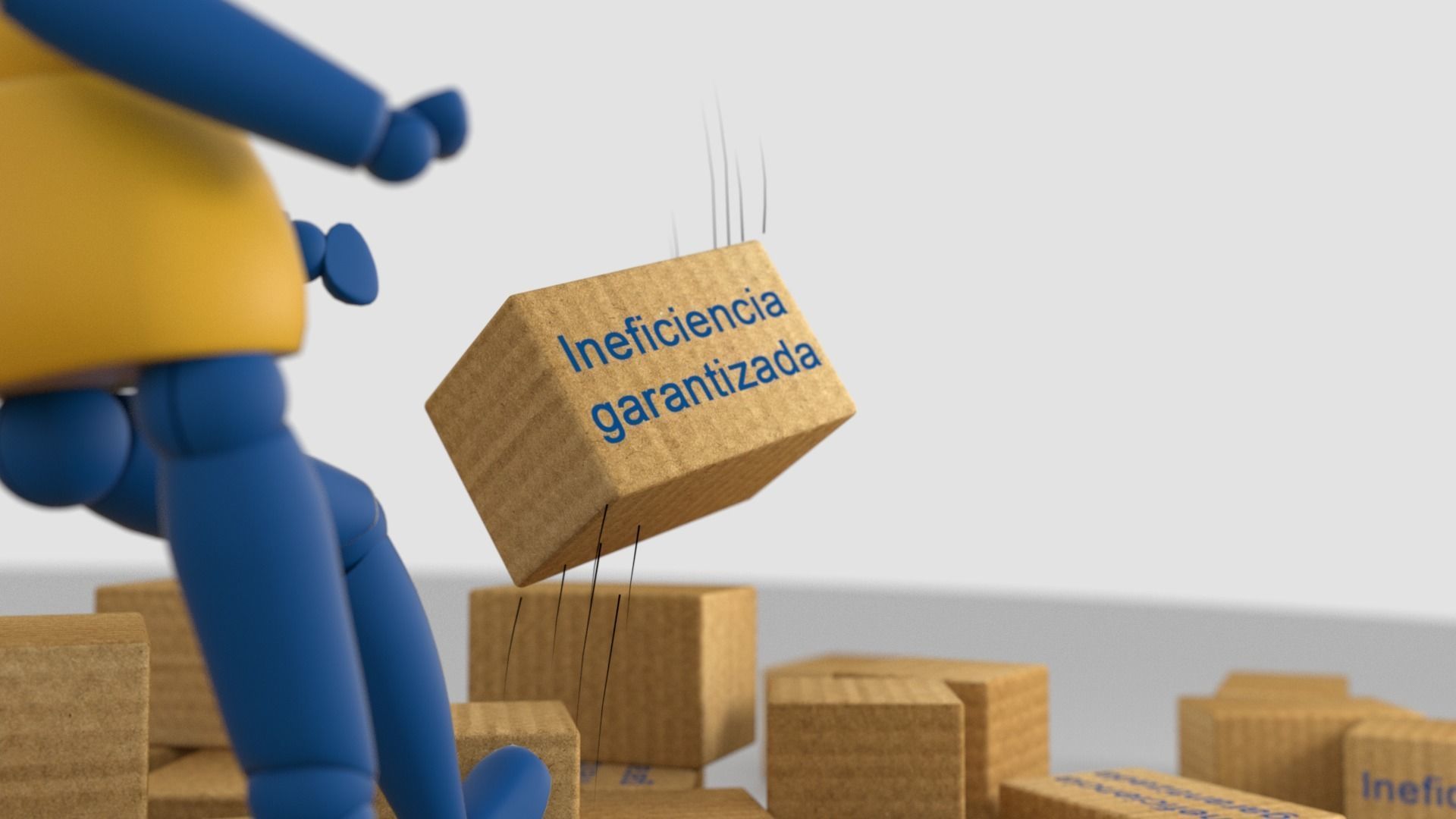 3D model Mail man kick - Post office meme VR / AR / low-poly | CGTrader