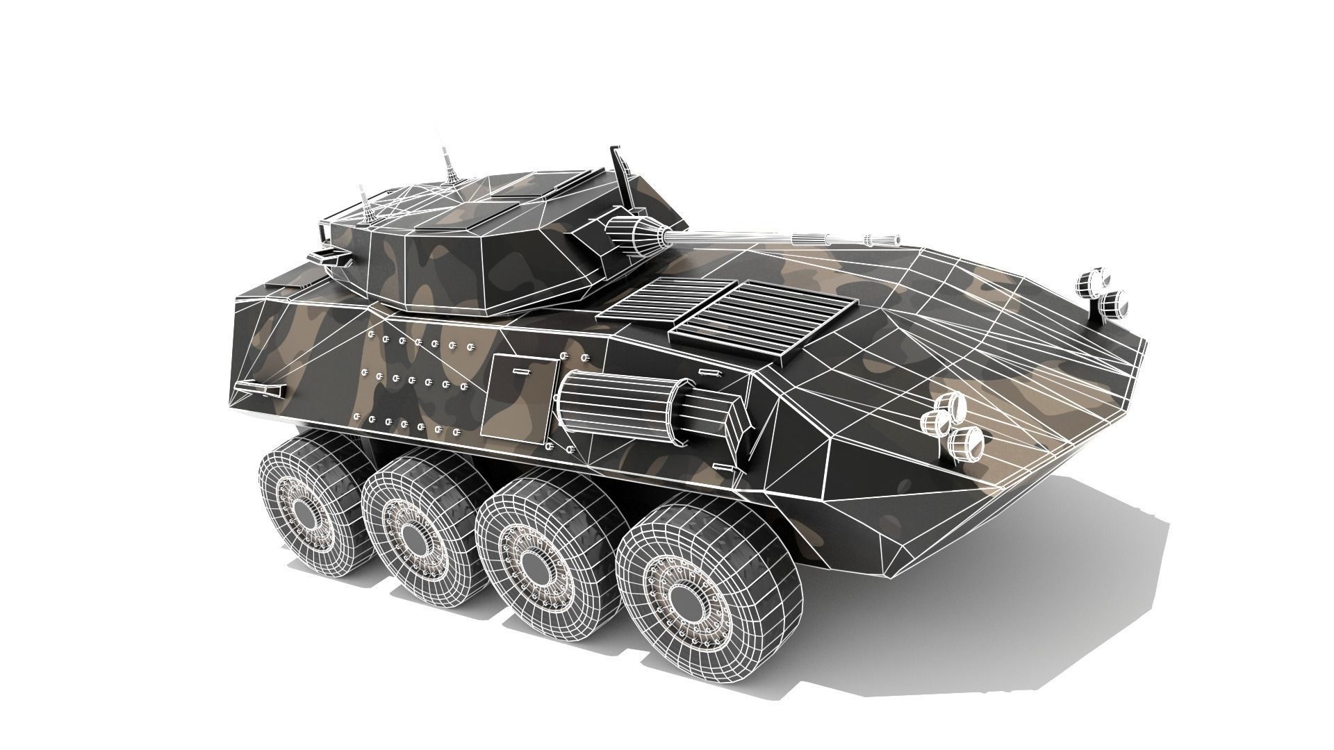 3D model ASLAV-25 Australian Light Armoured Vehicle LAV-25 VR / AR ...