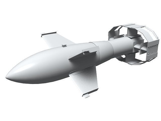 Fritz X missile 3D model | CGTrader