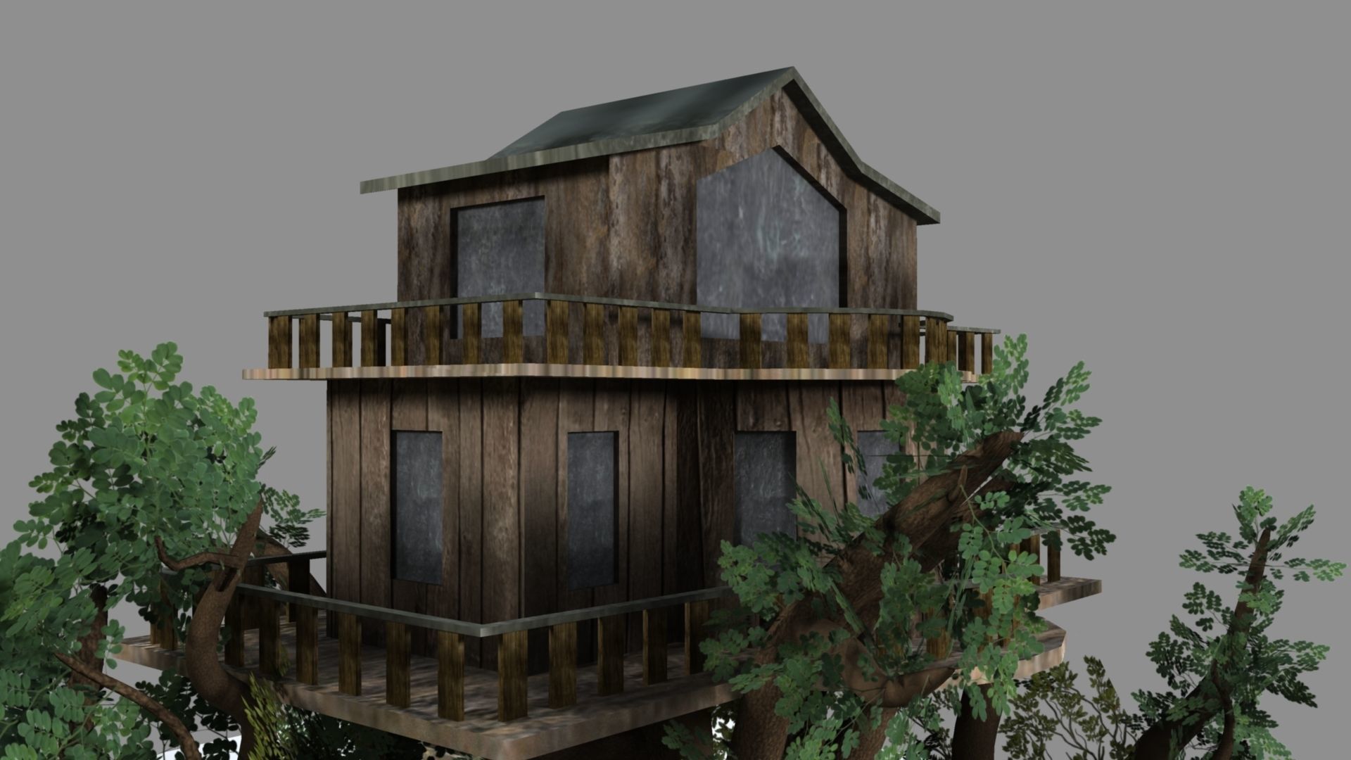 Tree House 3D model | CGTrader