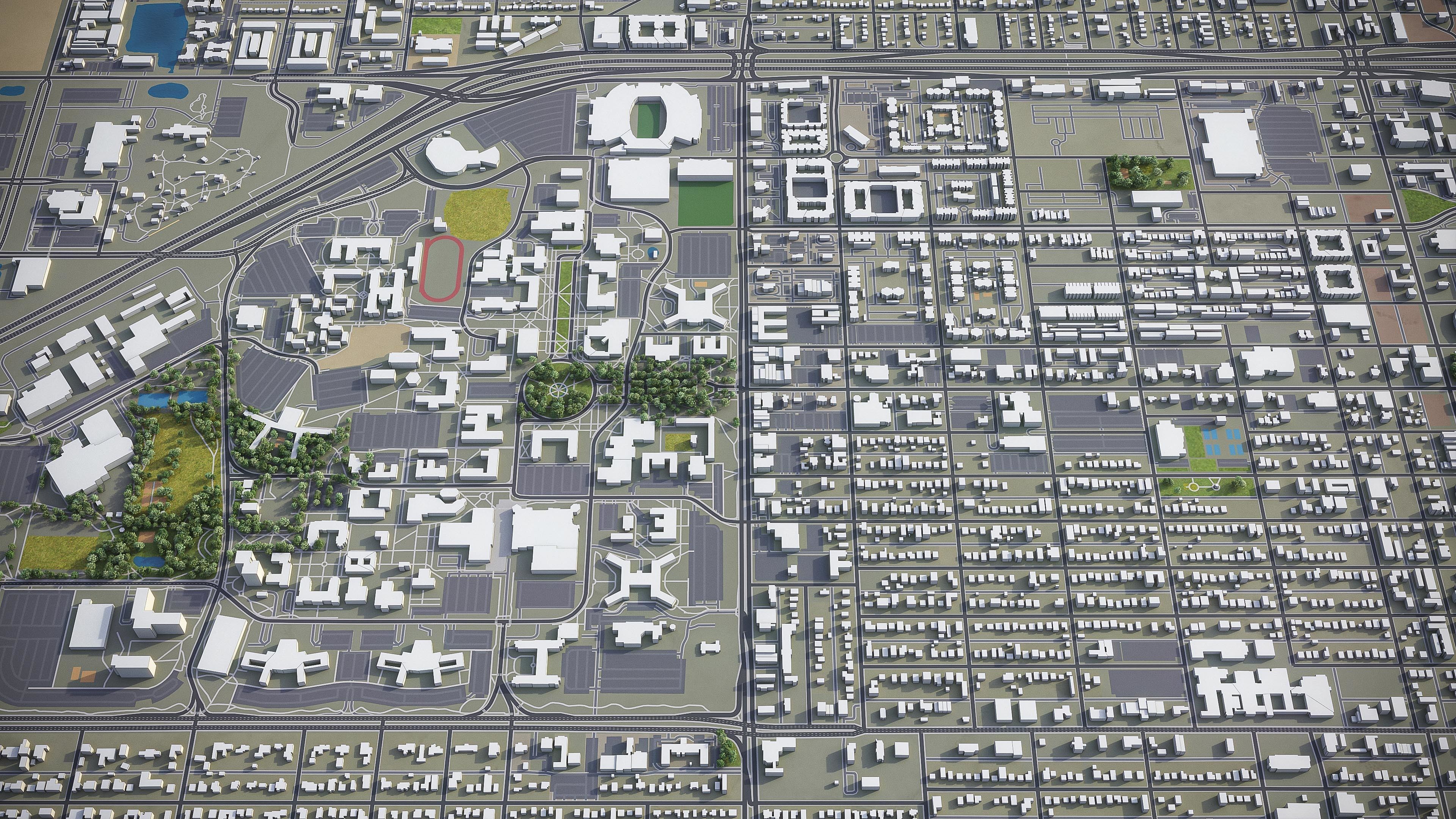 3D model Lubbock VR / AR / low-poly | CGTrader