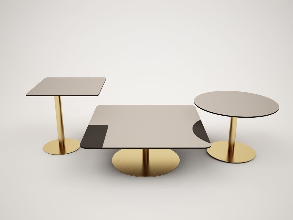 TOM DIXON FLASH TABLE 3D model MAX OBJ 3DS FBX