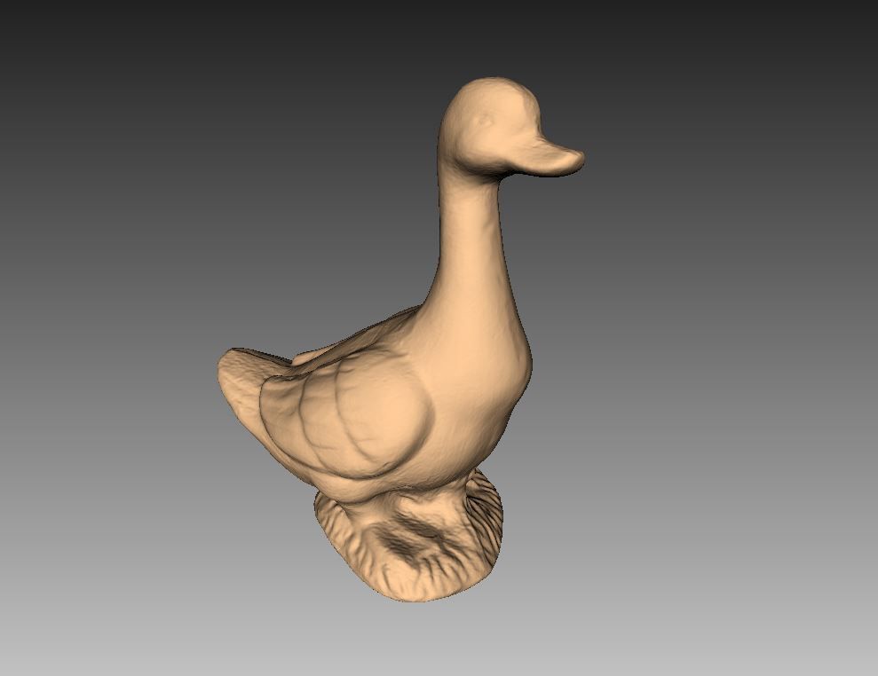Duck Sculpture 3D Scan free 3D model 3D printable | CGTrader