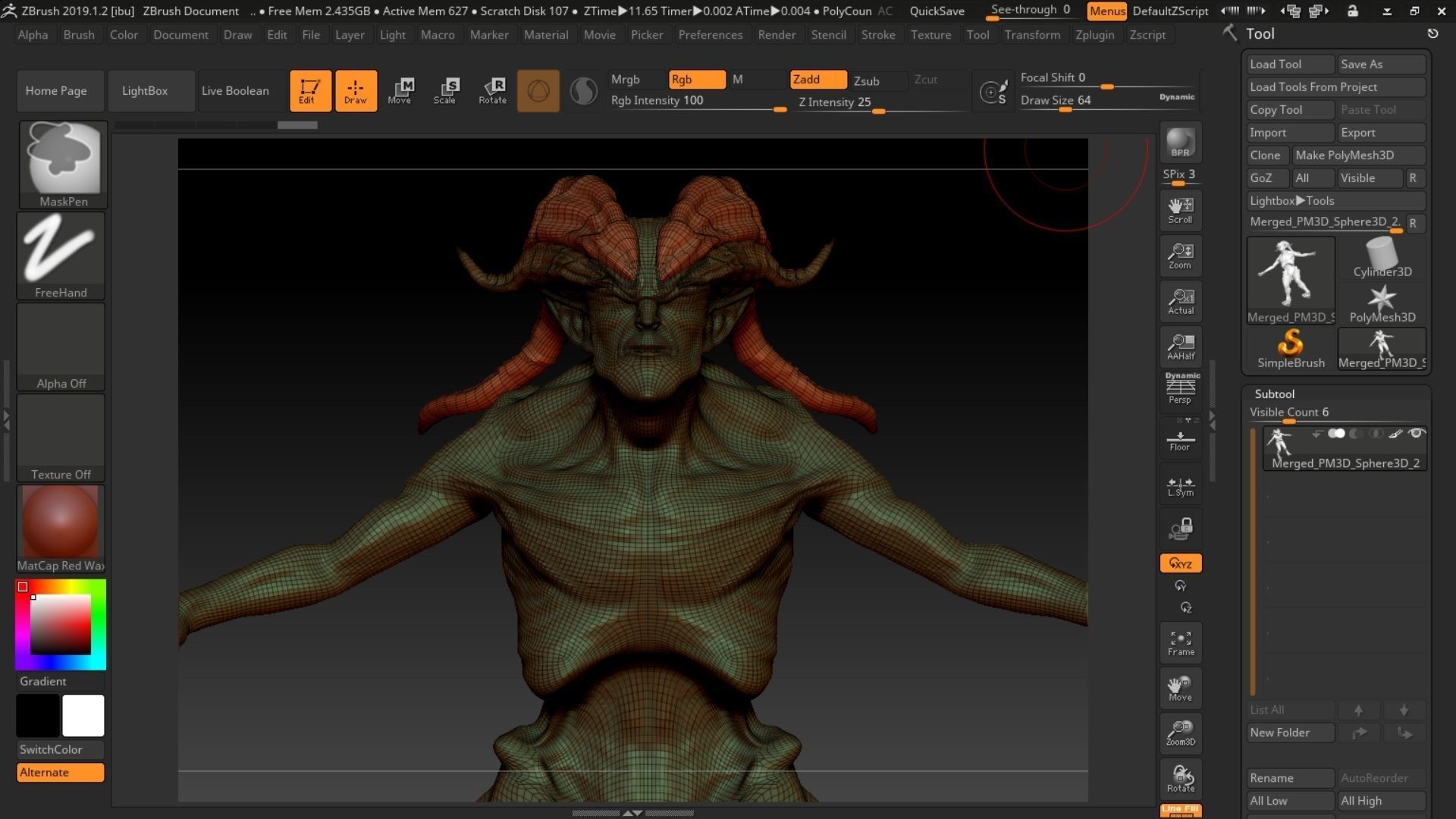 3D model Demon Humanoid VR / AR / low-poly | CGTrader