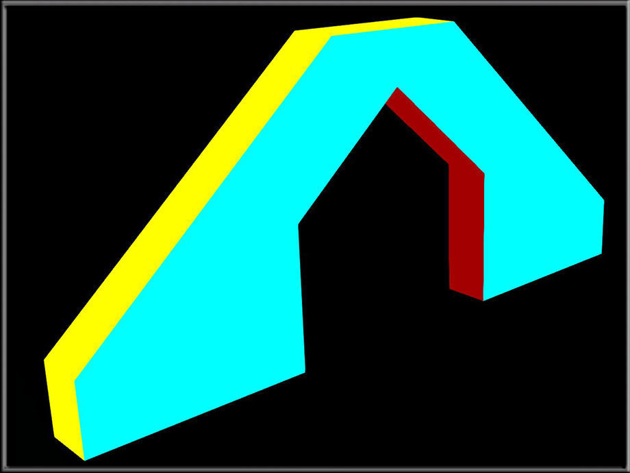 3D model Triangular shaped Arch 03 VR / AR / low-poly | CGTrader