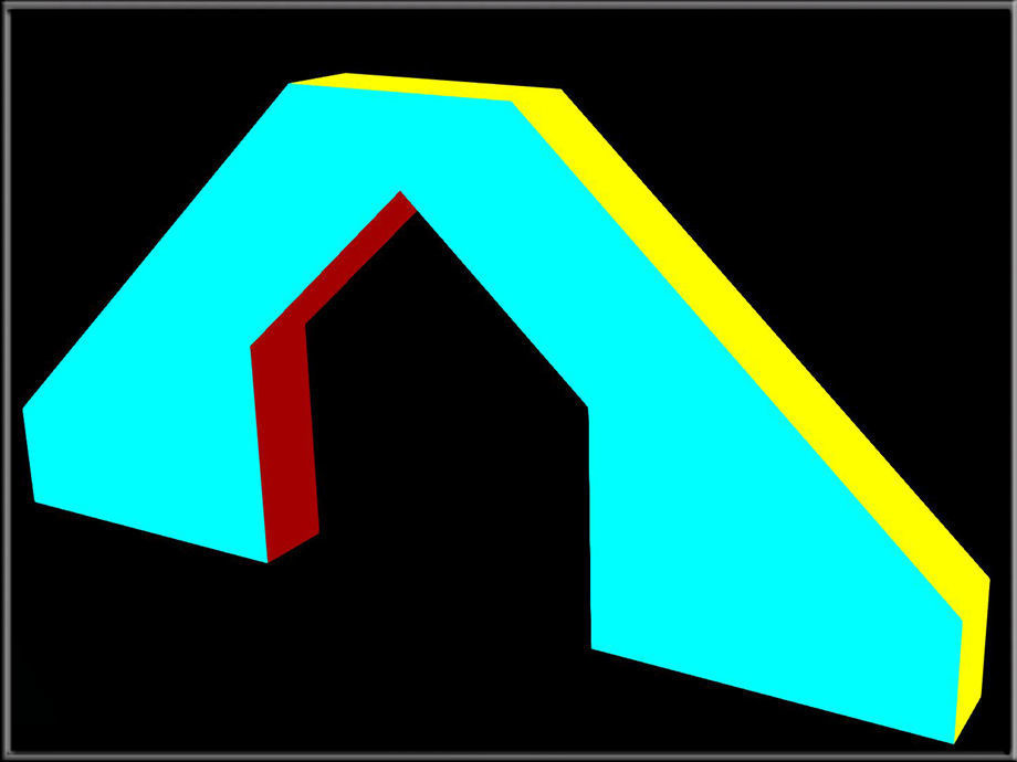 3D model Triangular shaped Arch 03 VR / AR / low-poly | CGTrader