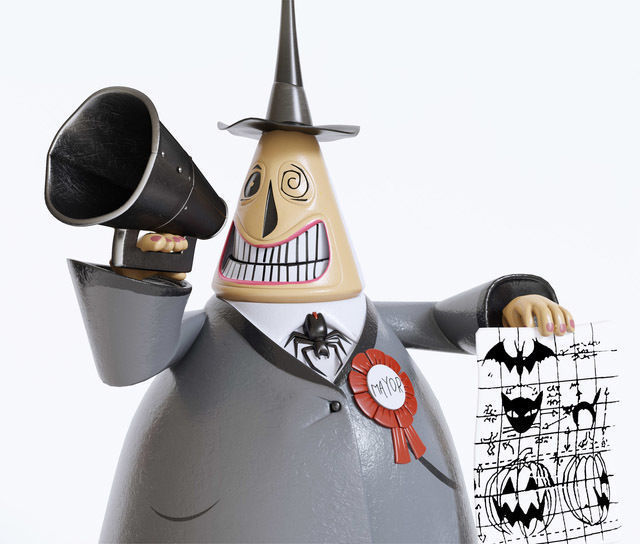 Mayor Action Figure 3D model | CGTrader