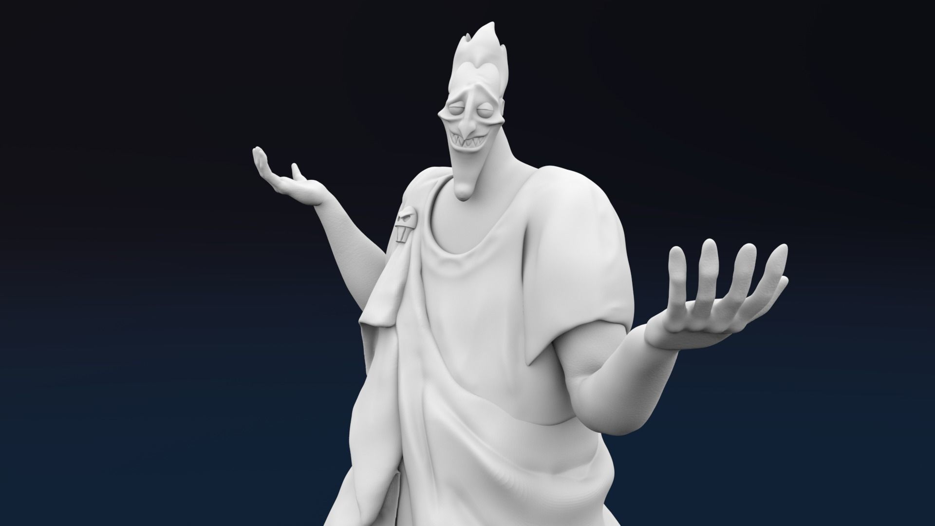 hades animated character 3D model | CGTrader
