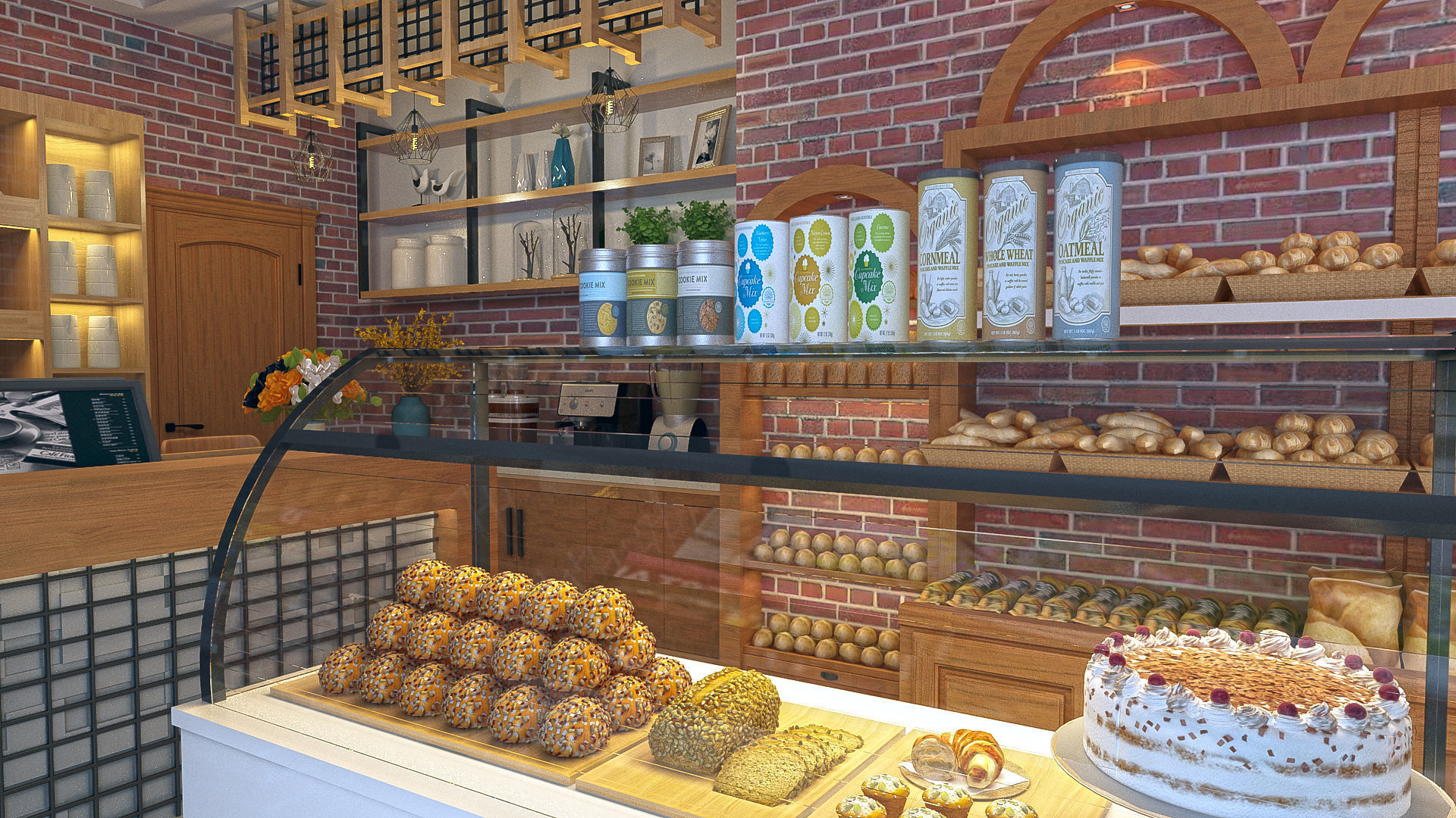 Arabic bakery 3D model | CGTrader